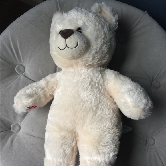 Build-A-Bear | Toys | Build A Bear Workshop Cream Fluffy Furry Plush ...